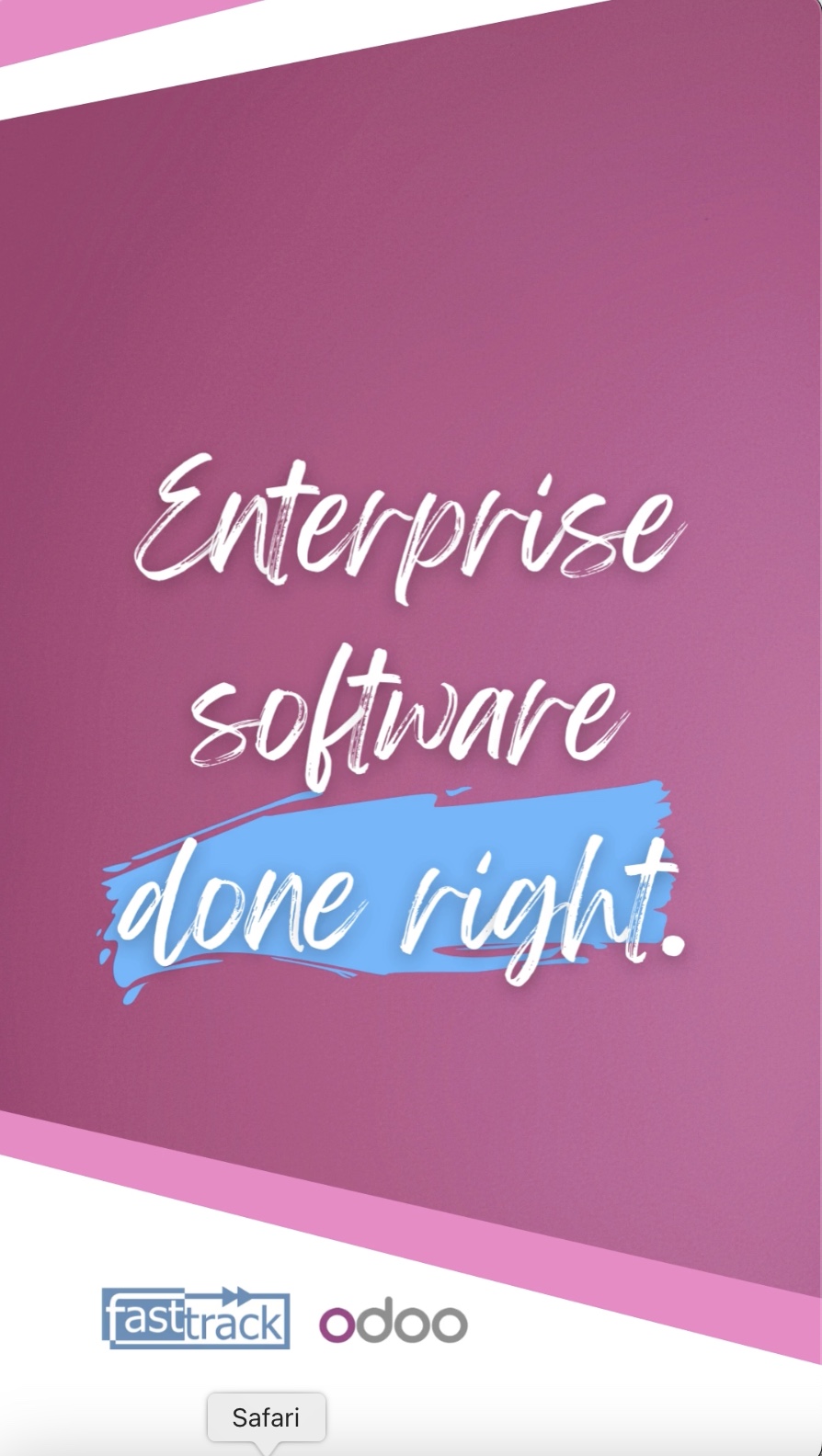 Fasttrack Solutions | Unlock the power of Odoo: Open-source ...